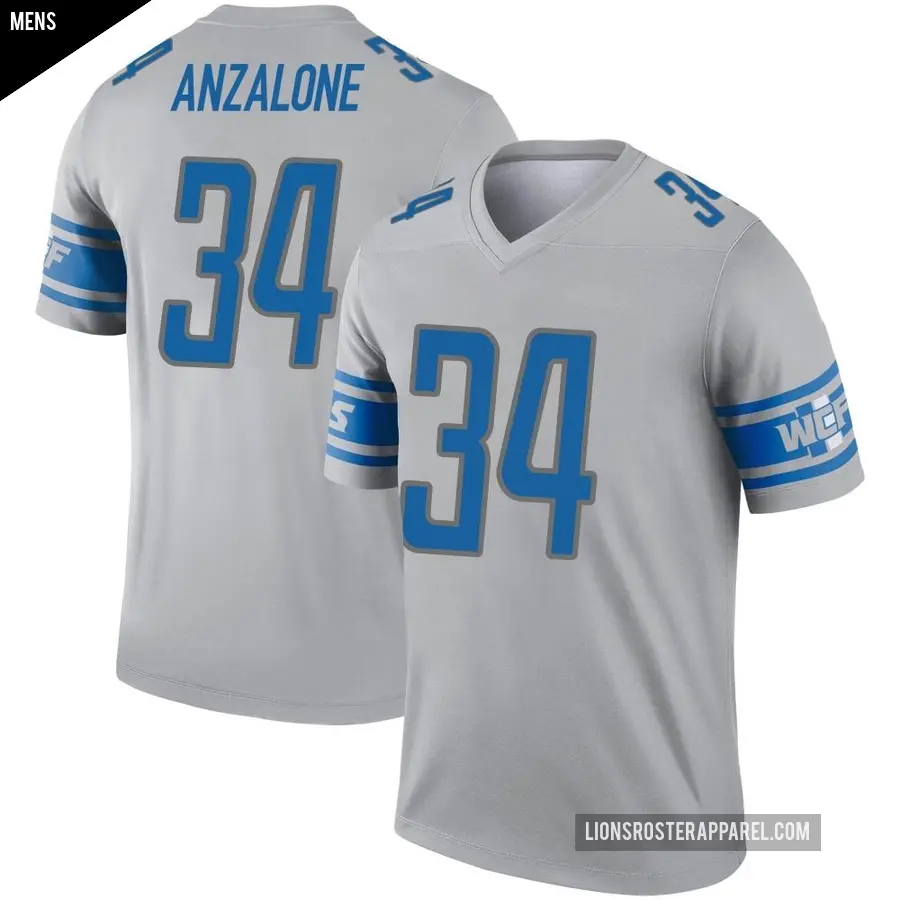 Alex Anzalone Jersey, Legend, Game, Limited, Elite Jerseys - Lions Store