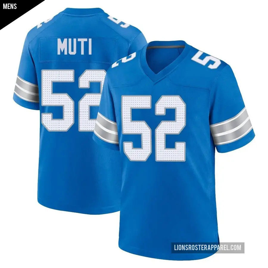 Netane Muti Jersey, Legend, Game, Limited, Elite Jerseys - Lions Store
