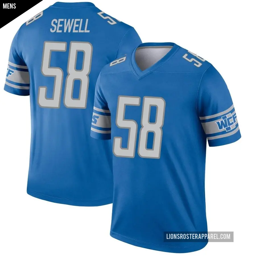 Penei Sewell Jersey, Legend, Game, Limited, Elite Jerseys - Lions Store