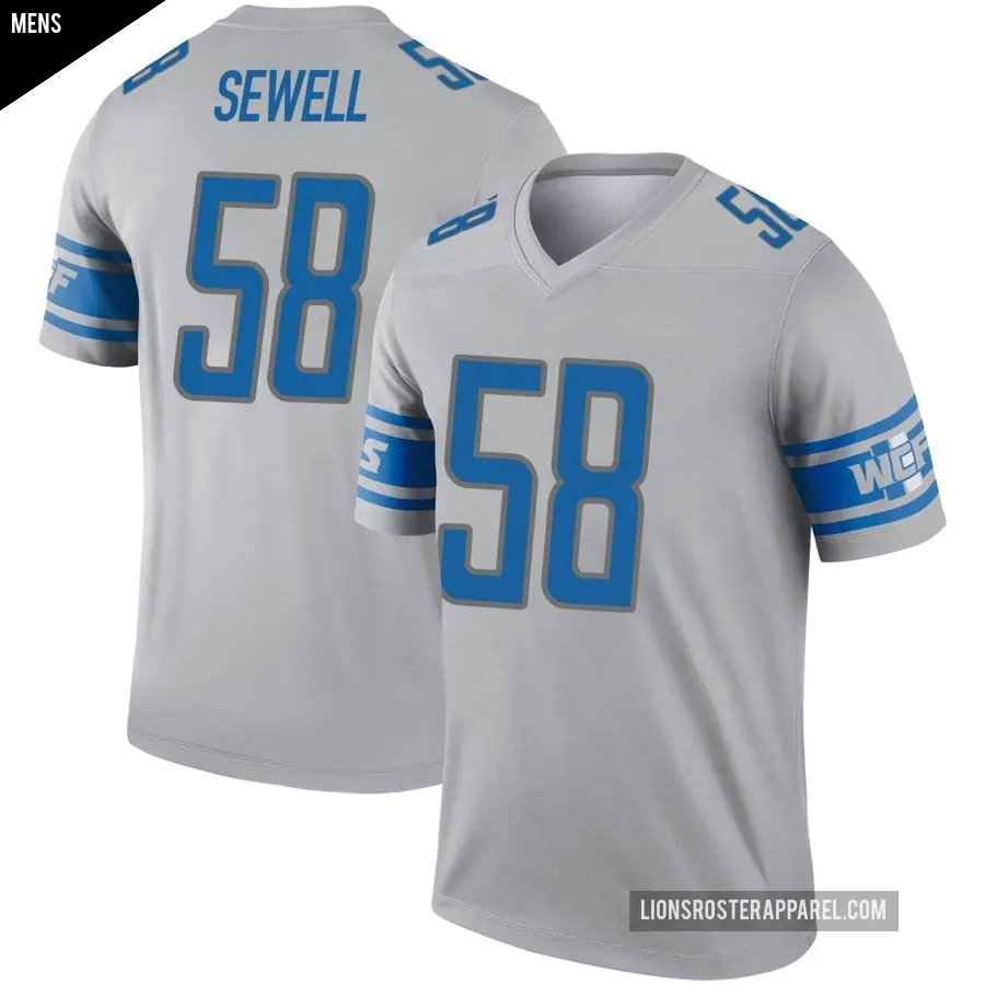 Penei Sewell Jersey, Legend, Game, Limited, Elite Jerseys - Lions Store