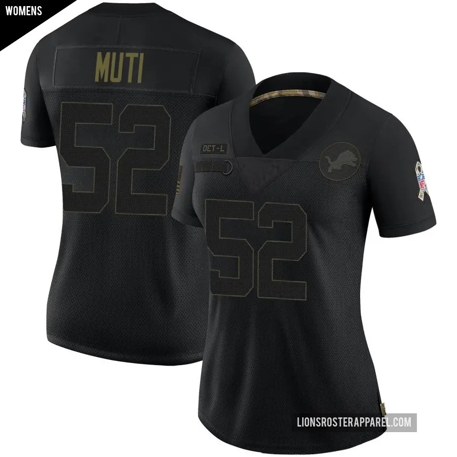 Netane Muti Jersey, Legend, Game, Limited, Elite Jerseys - Lions Store