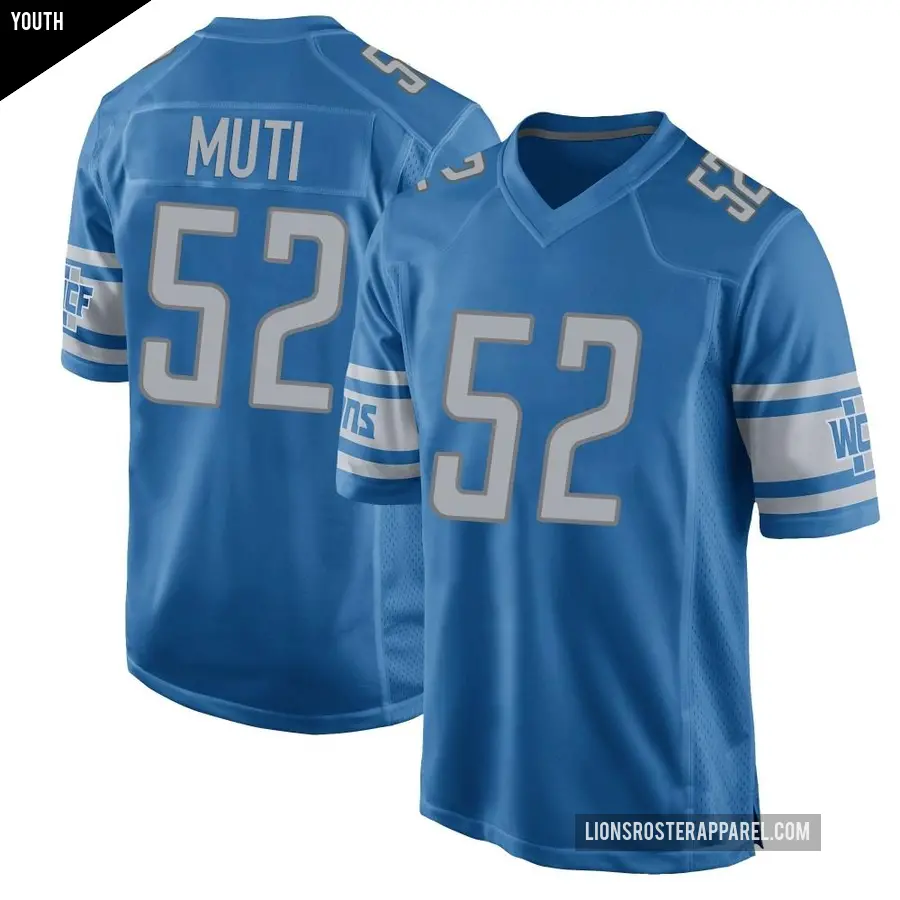 Netane Muti Jersey, Legend, Game, Limited, Elite Jerseys - Lions Store